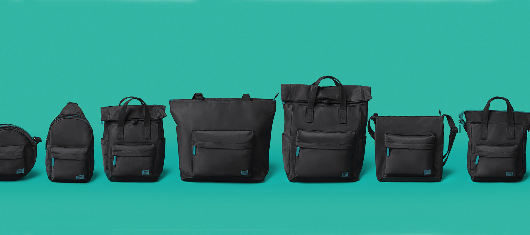 Creative Waste: Black Capsule Bag Collection – ROKA London