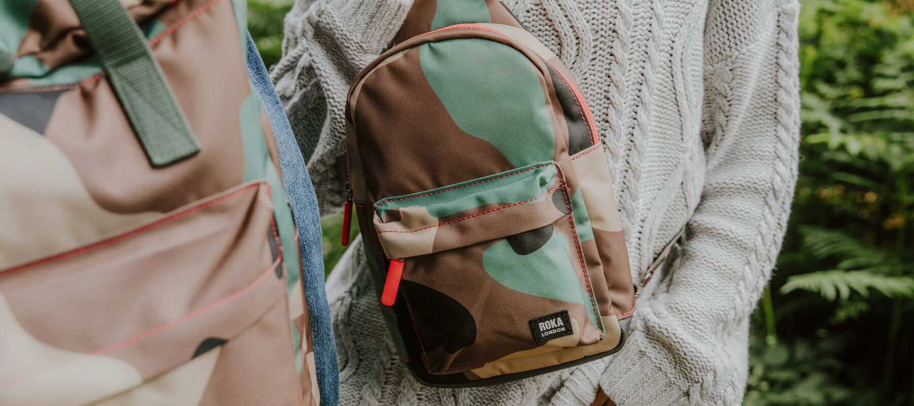Vintage Camo Collection: Limited Edition Print Bags & Backpacks – ROKA ...