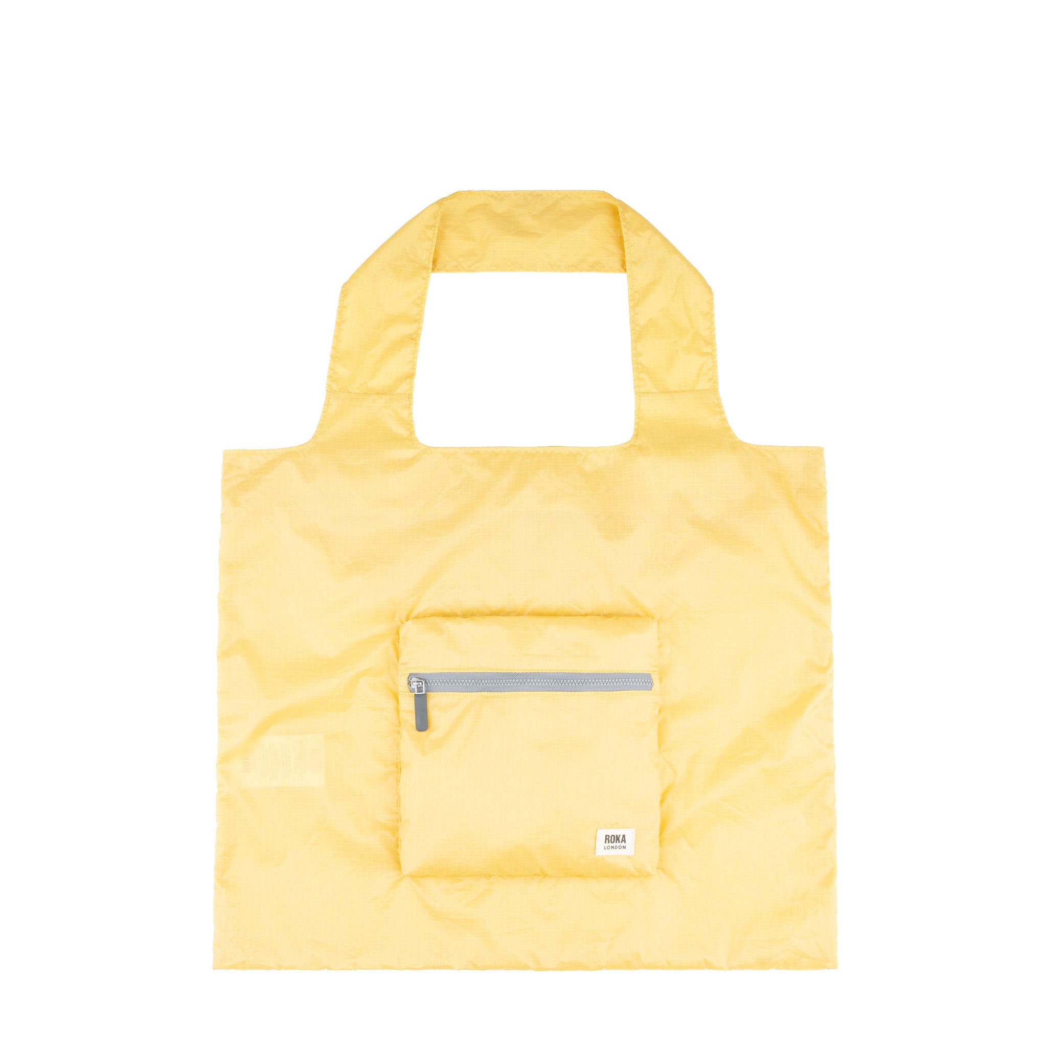 Borough Shopper Tote Bag in Citron – ROKA London