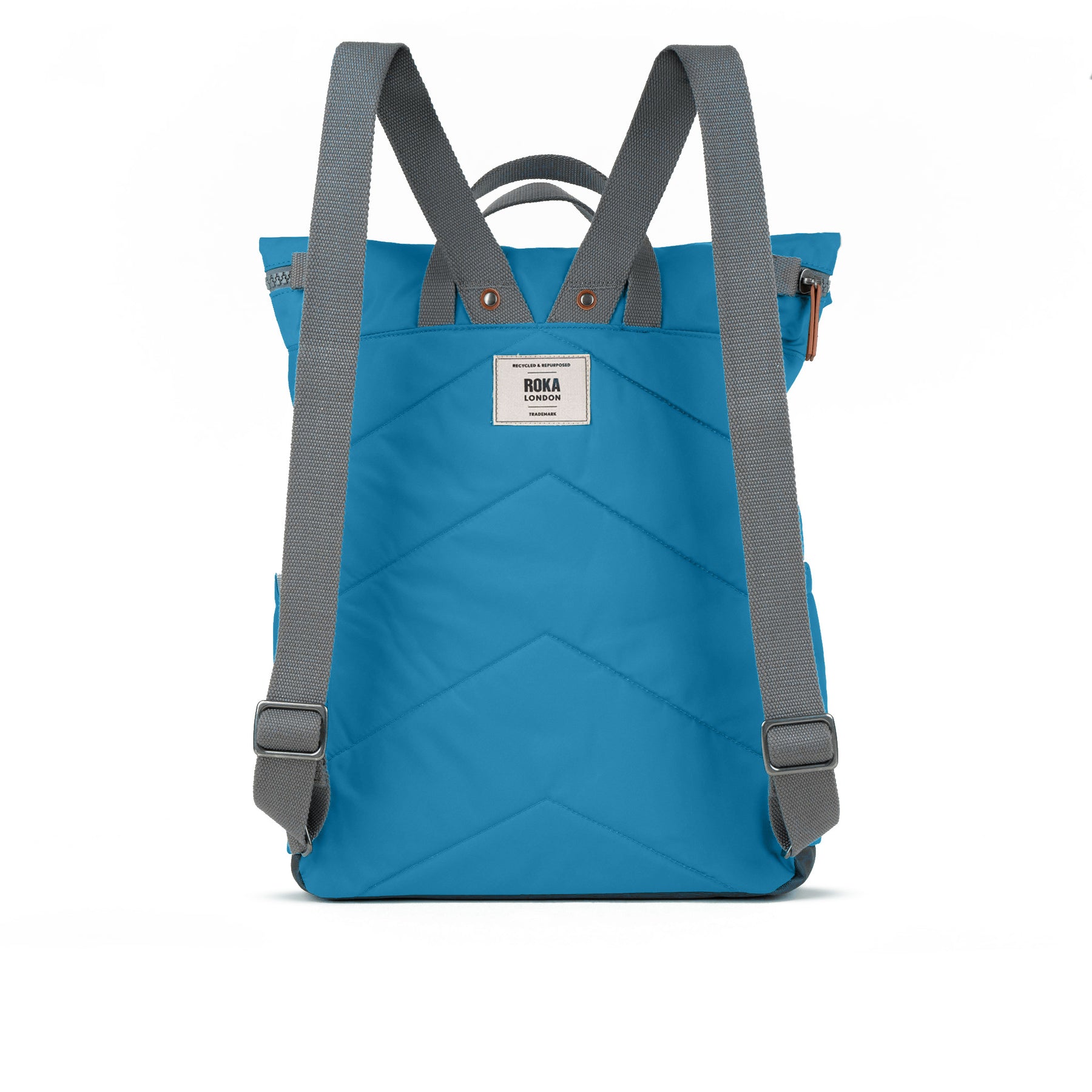 Roka London | Sustainable Canfield Backpack | Marine – ROKA London