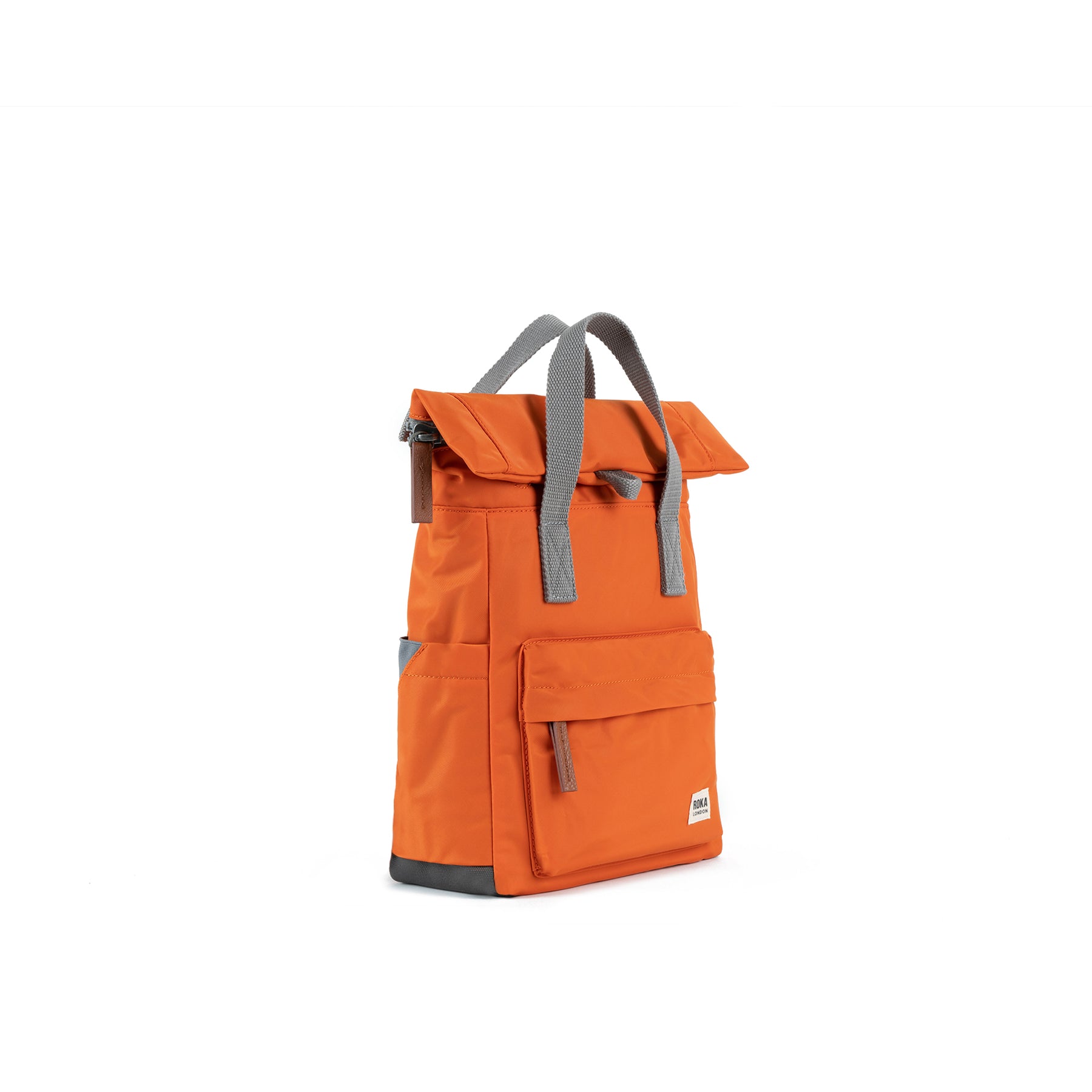 Canfield B Burnt Orange | Recycled & Eco-Friendly Backpacks | ROKA London