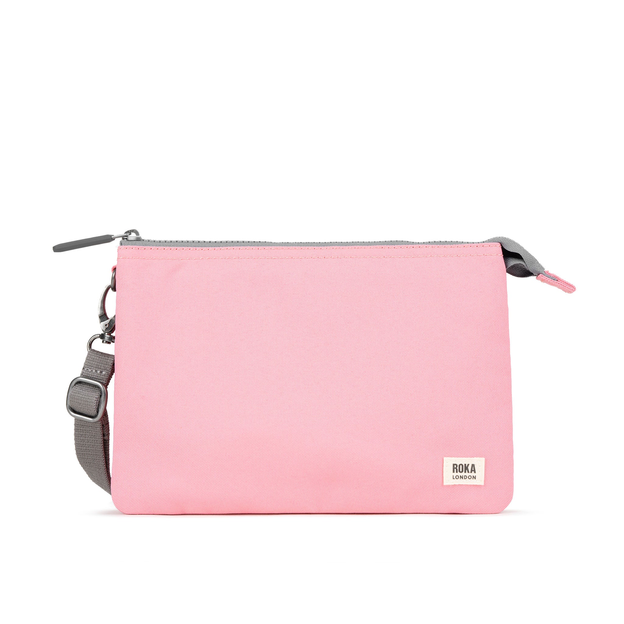 Carnaby Crossbody Bag in Rose – ROKA London