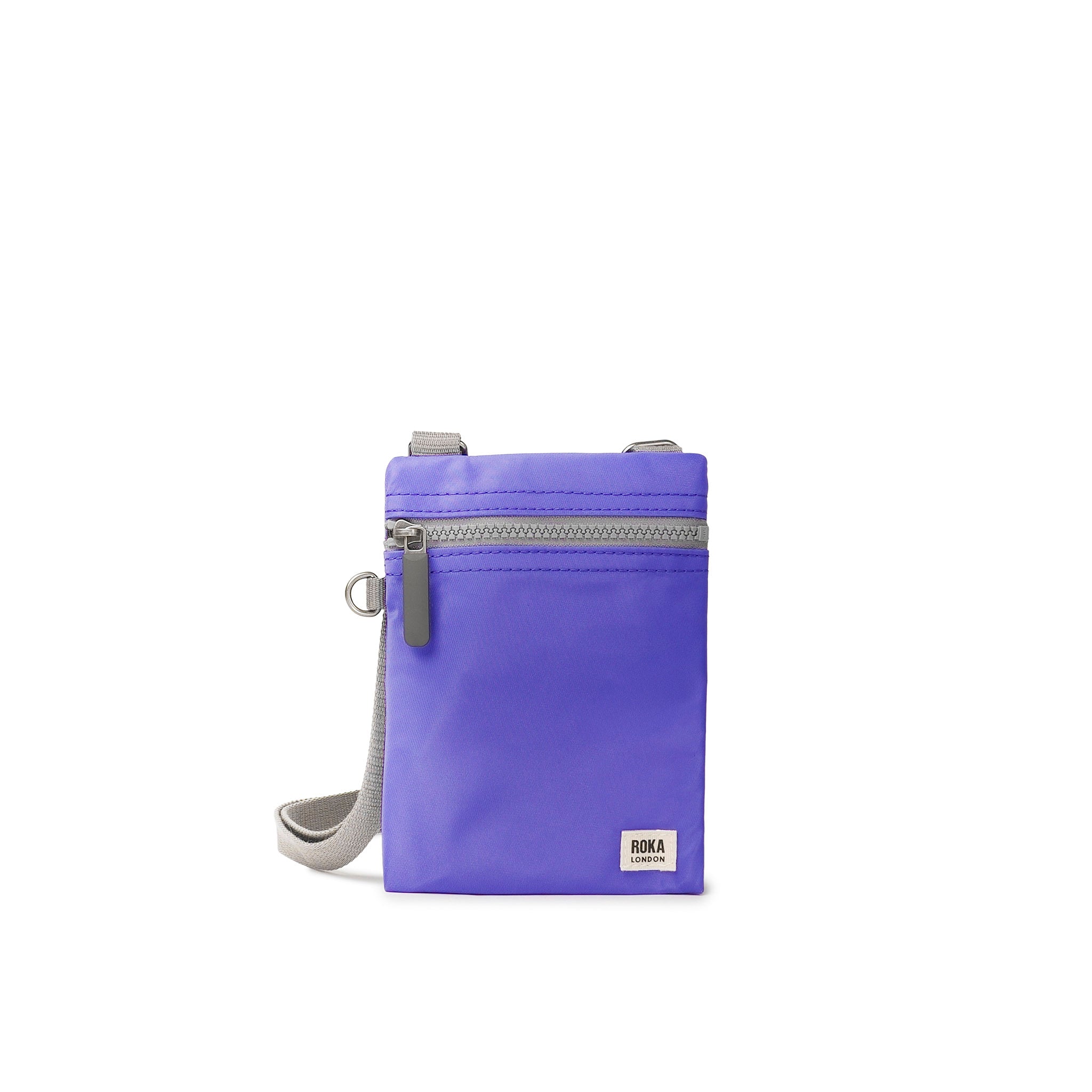 Chelsea Sling Pocket Simple Purple | Recycled & Eco-Friendly | ROKA London