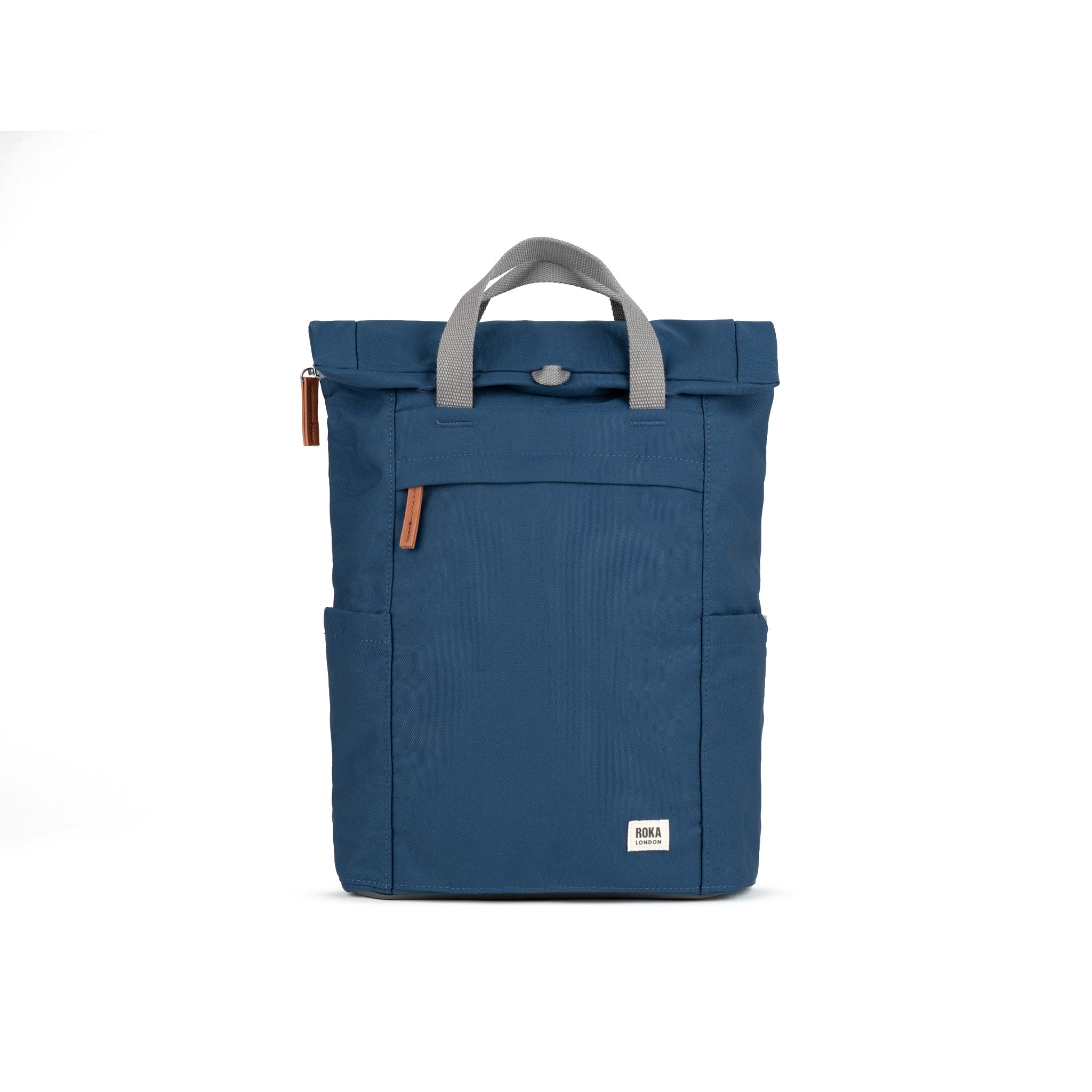 Finchley A Deep Blue | Recycled & Eco-Friendly Backpacks | ROKA London