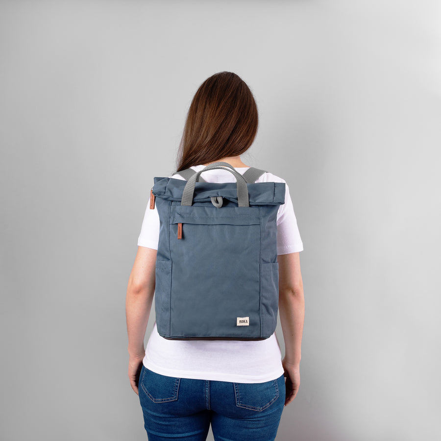 FINCHLEY SIZE GUIDE | RECYCLED BACKPACKS | ROKA LONDON – ROKA London