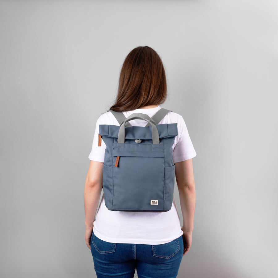 FINCHLEY SIZE GUIDE | RECYCLED BACKPACKS | ROKA LONDON – ROKA London