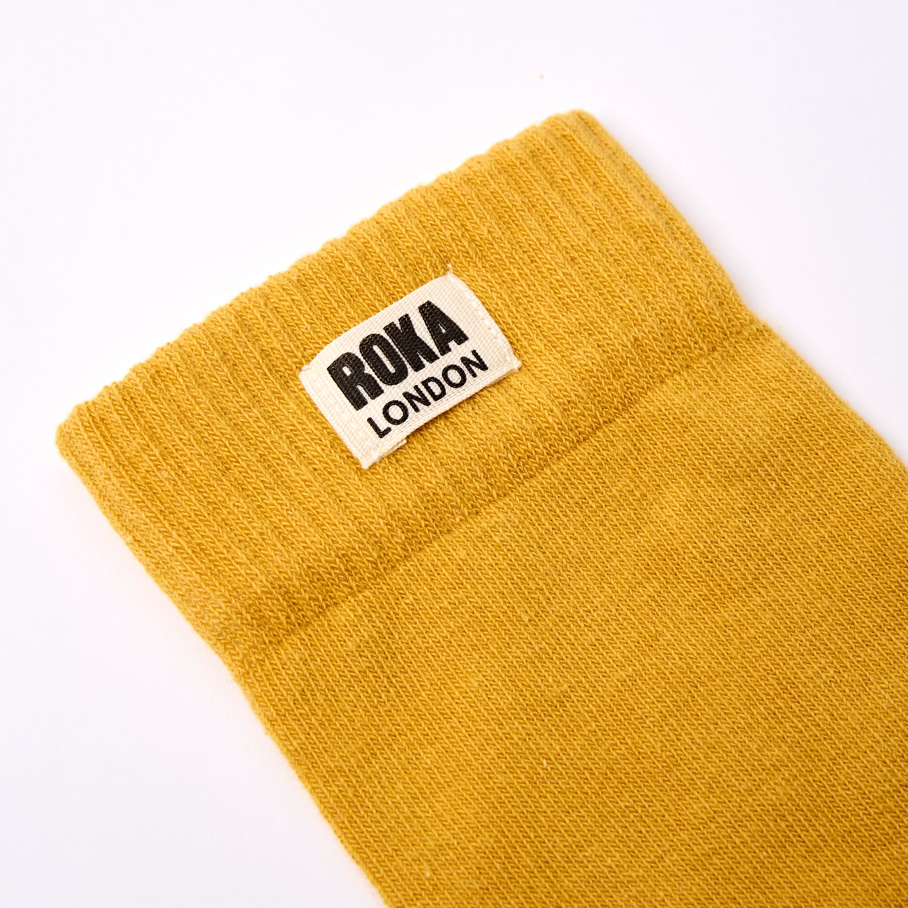 Wimbledon Crew Socks for Men in Corn – ROKA London