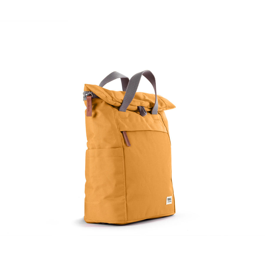 ROKA London | Finchley Sustainable Backpack | Flax Yellow